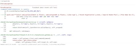 Solved I Am Getting Parseexception Error While Running T