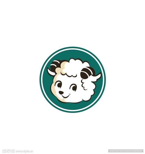 羊logo设计图 其他 广告设计 设计图库 昵图网