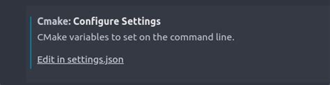 Confusing Guidance Around Cmake Settings · Issue 1553 · Microsoftvscode Cmake Tools · Github