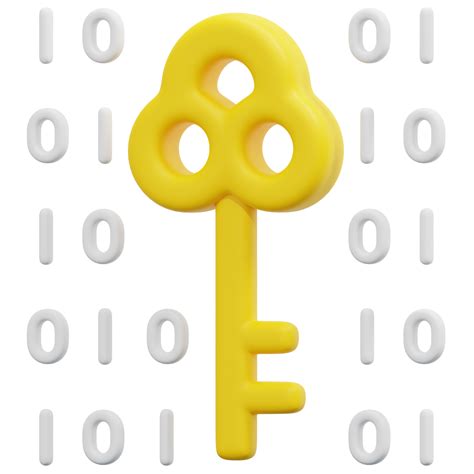 Encryption 3d Render Icon Illustration 21616815 Png