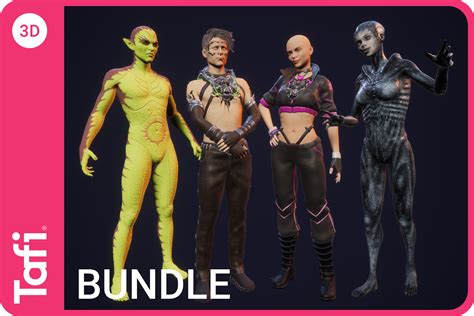 Sci Fi Bundle One From Tafi D Clothing Unity Asset Store