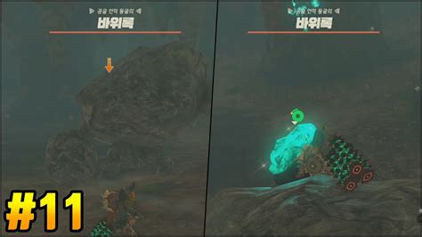 필드 보스 모음 11화 바위록야광 젤다의 전설 티어스 오브 더 킹덤 왕국의 눈물 Youtube