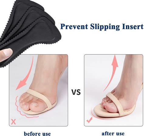 2 Pares De Inserciones De Tacón Alto Para Mujer Plantillas De