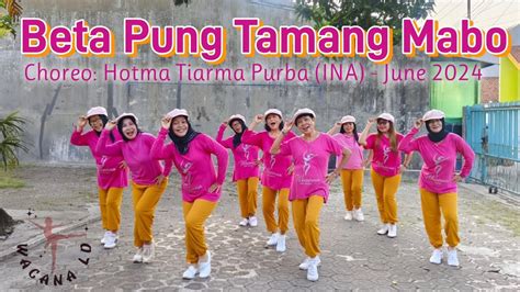 Beta Pung Tamang Mabo Line Dance Level BeginnerChoreo Hotma Tiarma Purba INA June 2024