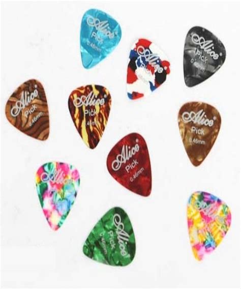 10개 기타피크 마블컬러 고급형 우쿨렐레 통기타 피크 일렉기타 우쿠렐레 베이스기타 기타 용품 악세사리 베이스 손톱 덤핑 에이블리