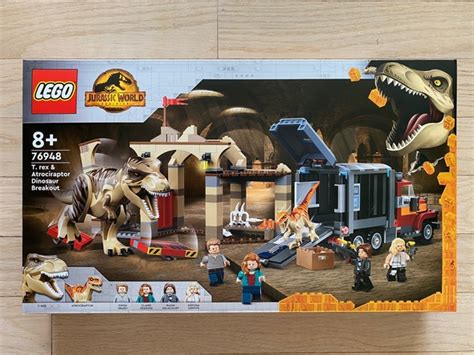 레고 쥬라기 월드 76948 티라노사우루스와 아트로시랩터 공룡의 탈출 레고 옥스포드 갤러리