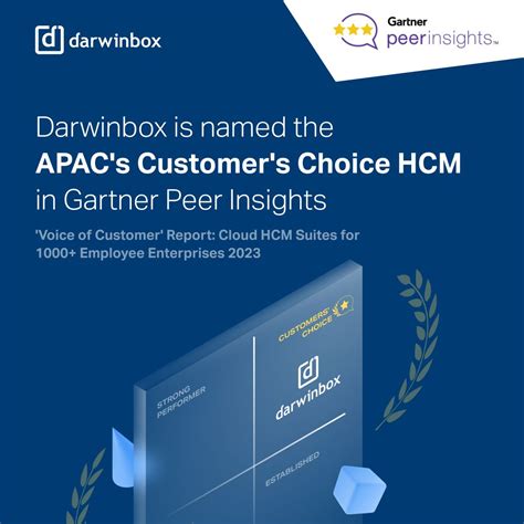 Vijayshankar Ananthanarayanan On Linkedin Darwinbox Called Out By Gartner Based On Gartner Peer