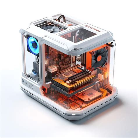Premium Photo Creative 3d Of Custom Pc Building Market Craft A Sleek