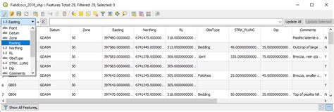 61 Point Data — Qgis In Mineral Exploration 11 Documentation