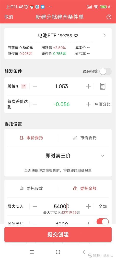 适合小白的电池etf网格低估值金字塔分批建仓方法 2023416 所谓“网格化交易”，就是把资金分成5~6份，在标的最近1年左右最高价最