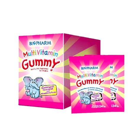 Детские жевательные конфетки мультивитаминные (Biofarm MultiVitamin ...