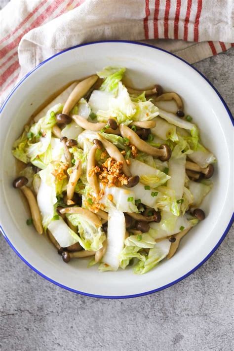 Napa Cabbage Stir Fry Rasa Malaysia