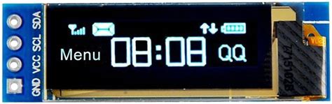 hiletgo 0 91 iic i2c serial oled lcd display ssd1306