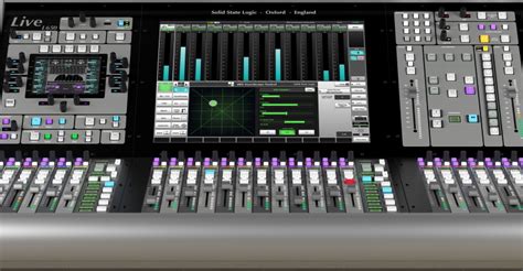 Solid State Logic Launches New Ssl Live V5 2 Console And Solsa Software