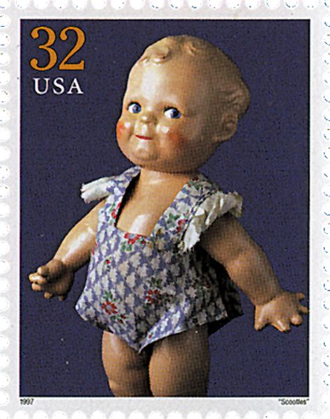 3151 1997 32c Classic American Dolls Mystic Stamp Company