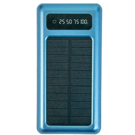 Повербанк Power bank 20 000 mAh с переходниками c фонариком с солнечною ...