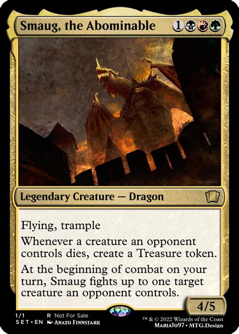 Smaug The Abominable Rcustommagic
