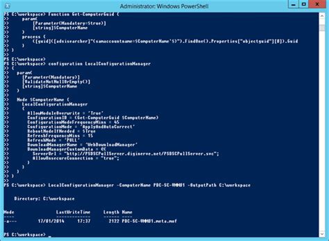 Desired State Configuration Post Deployment