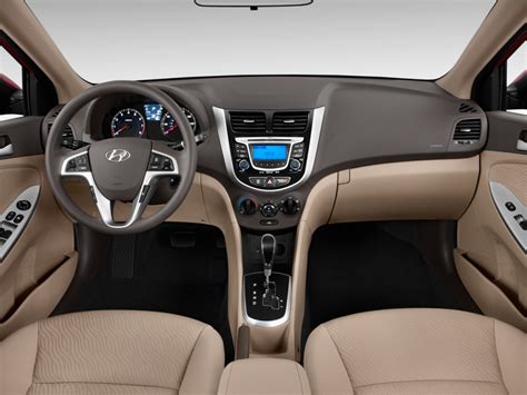 Image 2013 Hyundai Accent 4 Door Sedan Auto Gls Dashboard Size 1024
