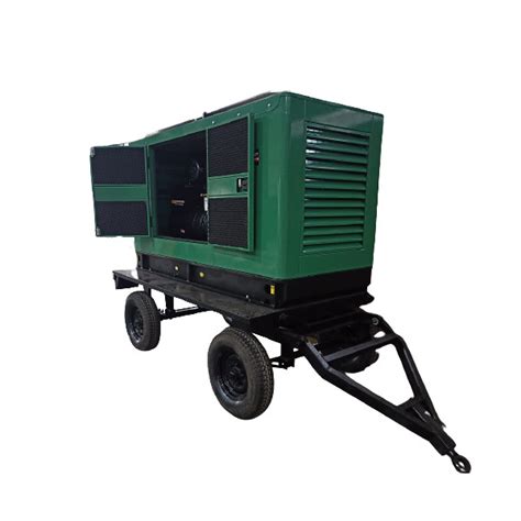 Mobile Trailer Type 32kva Marine Diesel Generator Set 30kw 120240 Volts