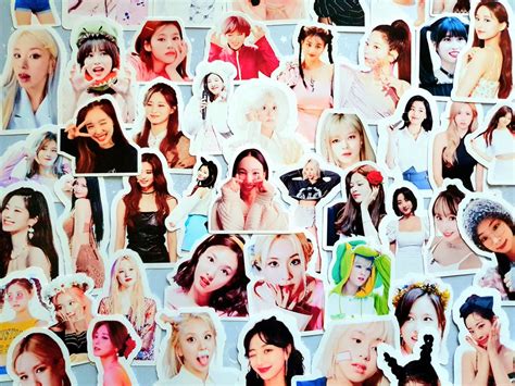 TWICE STICKERS L Gifts For Kpop Fans Etsy