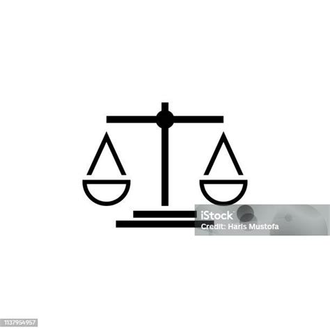 변호사 법 규모 아이콘 디자인 서식 파일 벡터 규모에 대한 스톡 벡터 아트 및 기타 이미지 규모 균형 디자인 Istock