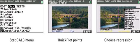 quick plot and fit equation on the ti 84 plus dummies