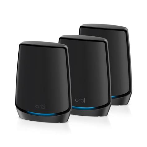 Orbi Rbk863sb 6gbps Triband 3pc Wifi6 Mesh System 10gb Port 1 Yr Armo