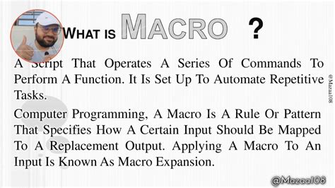 What Is A Macro Macro એટલે શું છે Macro Explanation Macro Word