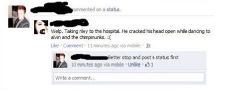 Fomented On A Status Lr Wdp Takng Rdey To The Hospital He Cracked He Head Open While