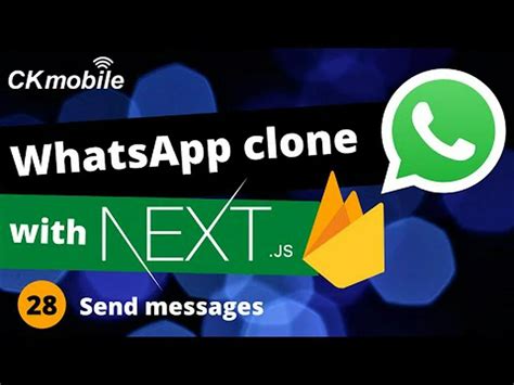 Whatsapp Clone With Nextjs And Firebase V9 28 Send Messages