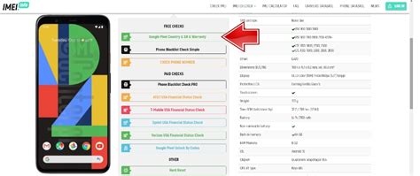 GOOGLE PIXEL CHECKER ON STOCK NOW News IMEI Info