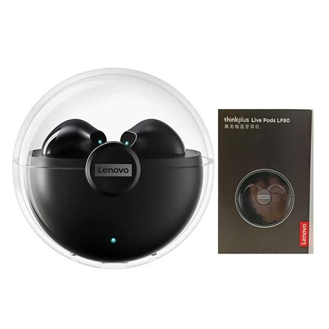 Lenovo Thinkplus Live Pods Lp Pro Earbuds Black Zoneofdeals