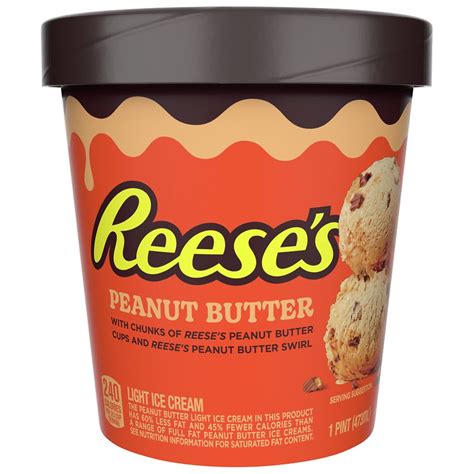 Breyers Reeses Ice Cream Peanut Butter Cups And Swirl Walgreens