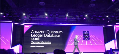 Amazon Announces Managed Blockchain And Quantum Ledger Database R
