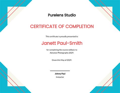 Free Course Templates To Edit Online