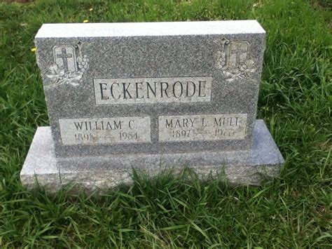 William Clarence Eckenrode 1898 1984 Find A Grave Memorial
