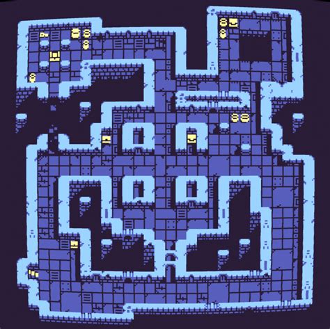 8x8 Dungeon Assets By Cluly