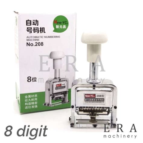 Promo Stempel Numerator Nomor Otomatis Stamp Automatic Numbering Heavy