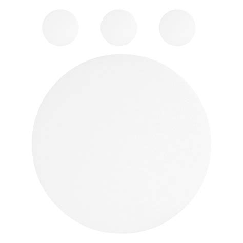 4 Pieces White Plastic Lampshade Diffuser For Diy Light Reflectors 134mm