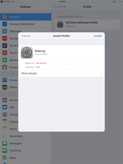How To Install Fonts On IPhone Or IPad UTools