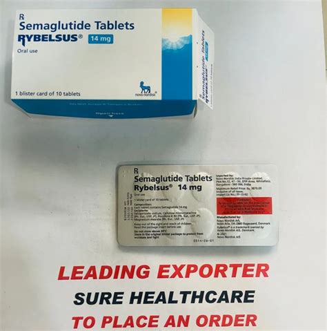 Rybelsus 14 Mg Tablet At 5000 Stripe Antidiabetic Medicine In