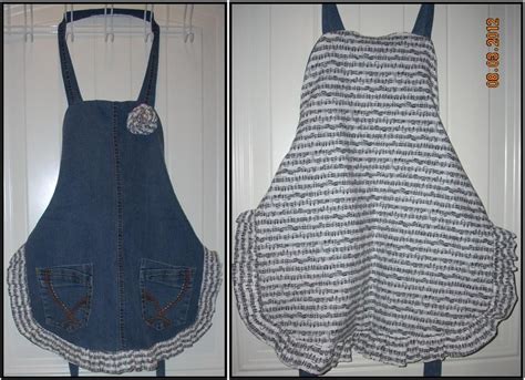 Upcycled Denim Apron