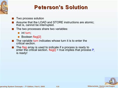 Chapter 6 - Process Synchronization | PPT | Databases | Computer Software and Applications