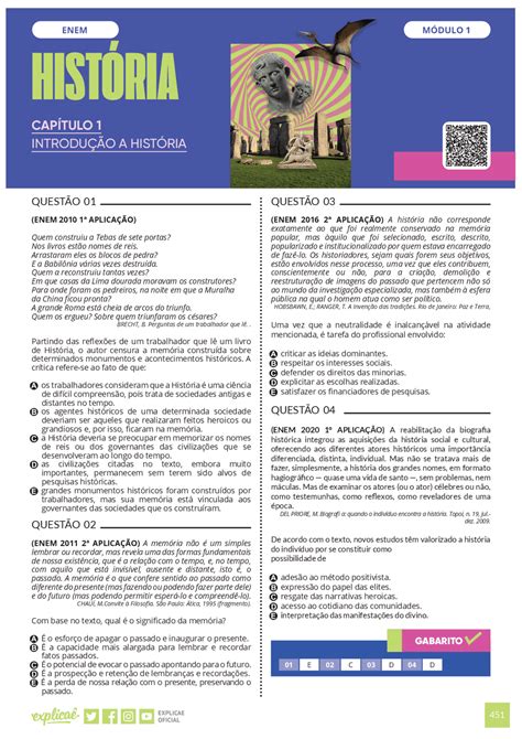 Introdução à História Resumos História Docsity
