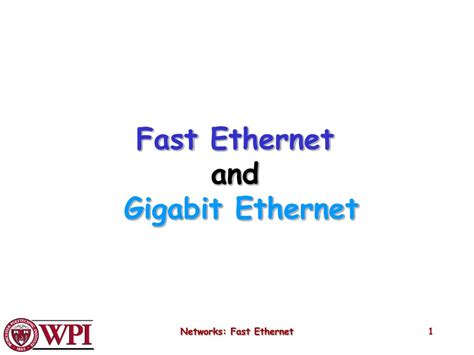 ppt fast ethernet and gigabit ethernet powerpoint presentation free