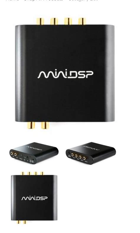 Minidsp X Hd Digital Signal Processor Dsp For Way Active Setup Car