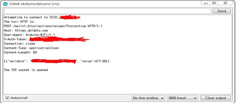 Solved Using Wifi Shield Send To Data Ubidatos Iot Devices