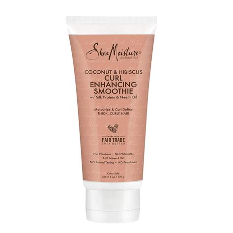 Shea Moisture 100 Extra Virgin Coconut Oil Leave In Spirals