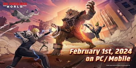 Laction Rpg En 3d One Punch Man World Trouve Sa Date De Sortie